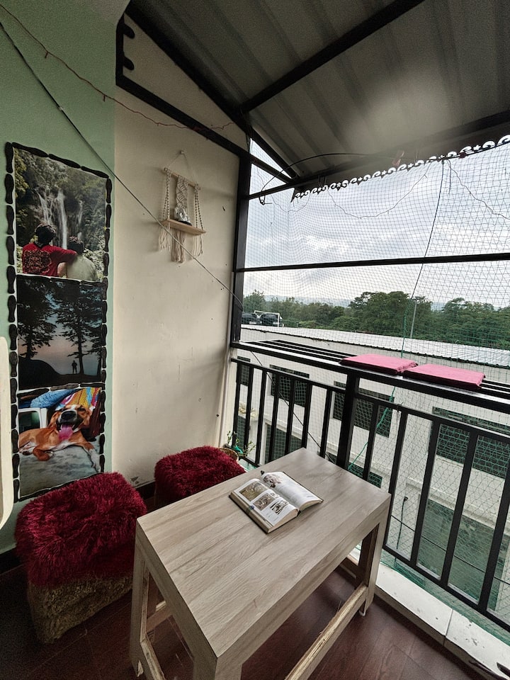 1bhk Near Mall Of Doon | Balcony | Peacock Perch - Dehradun