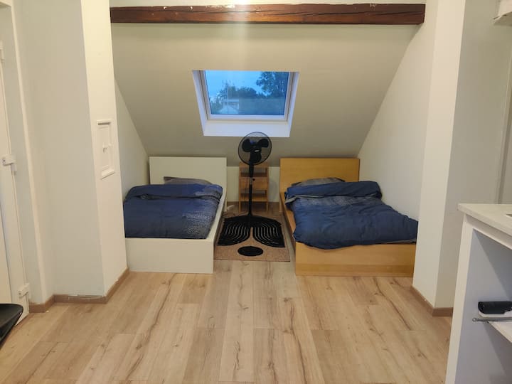 Studio Saint-louis, Frontière - EuroAirport Basel-Mulhouse-Freiburg (BSL)