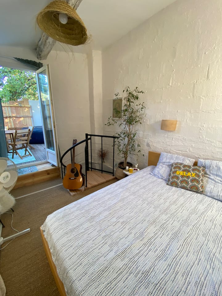 Duplex Bohème Au Calme - Frontignan