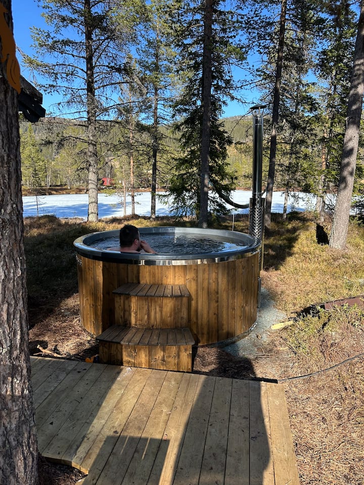 Hytta På Fjelle Med Badestamp - Norway