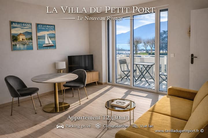 T2 30m² (Clim / Parking / Vue Lac / Neuf 2025) - Aix-les-Bains