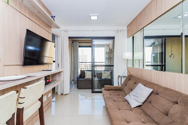 Apto 705b Maravilhoso 1 Quarto Green Center - Curitiba