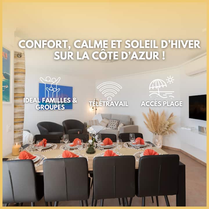 Le Jardin Secret By Golden Riviera Terrasse&plage - Juan-les-Pins