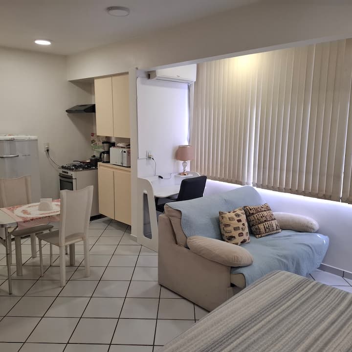 Apto 1 Quarto Com Ar E Elevador. - Brasilia