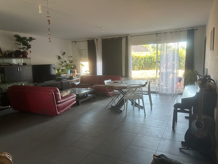 Chambre En éTage Avec Sdb/wc Privés - Biscarrosse