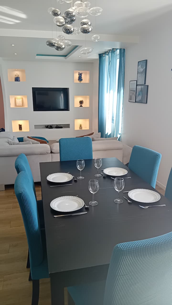 Bleu Horizon : T3 Spacieux Et Lumineux, 2 Chambres - Brest