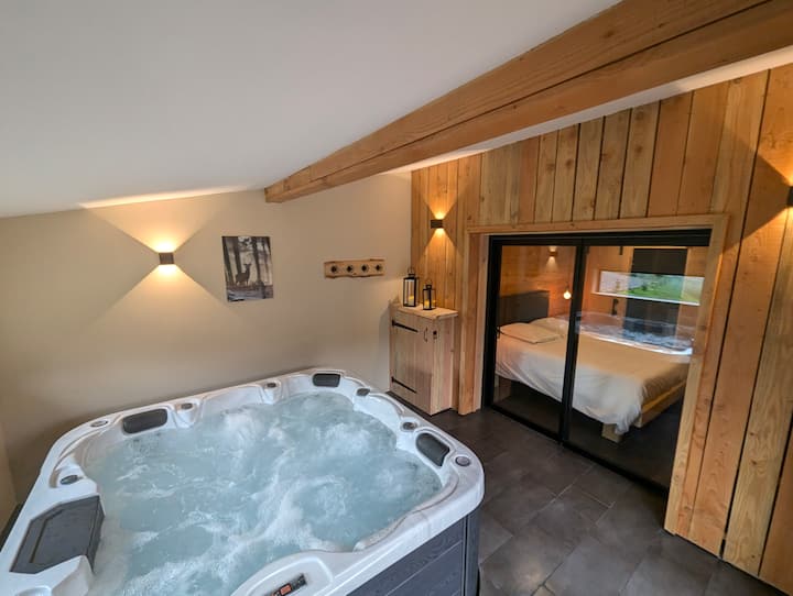 Gîte En Plain'nature- Jacuzzi Privatif-4p - Lac de Pierre-Percée