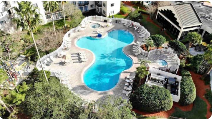 Dream King Bed Studio Near To Universal - Camping World Stadium - Orlando