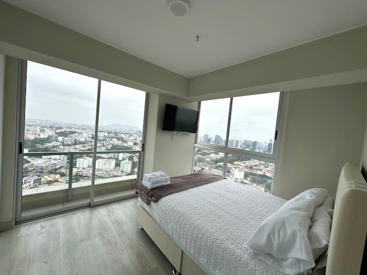 Bh* Vista Panoramica De Lima-depa 3br Javier Prado - Peru