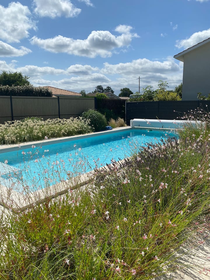 Villa Spa Du Bassin- Le Teich- Bassin D’arcachon - Biganos