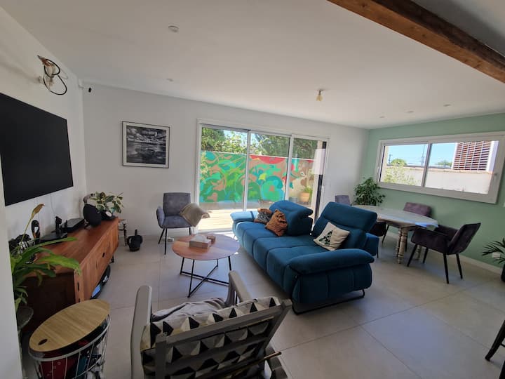 Les Zèbres- Wifi-jacuzzi-vélos - Châtelaillon-Plage