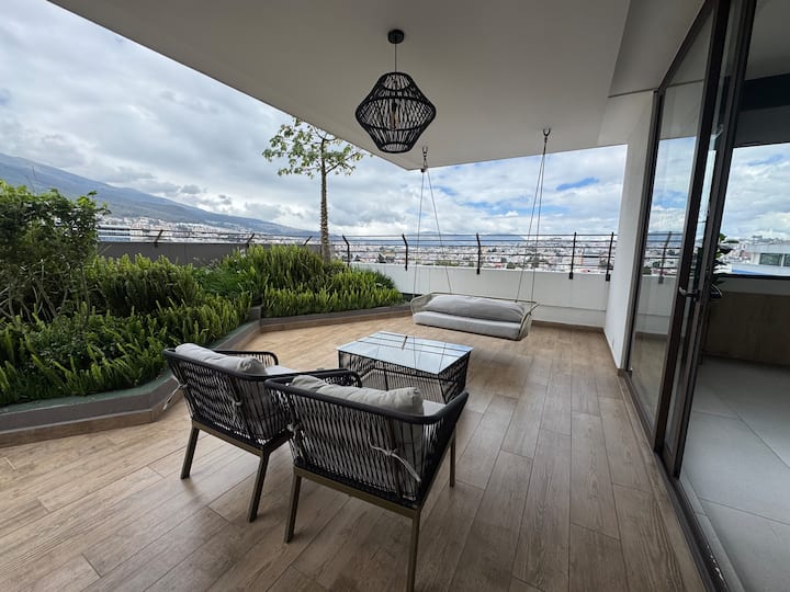 Moderno Departamento En La Carolina-shyris - Quito