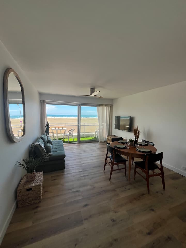 Vue Mer & Plage à Vos Pieds – Appartement Rénové - Port-la-Nouvelle