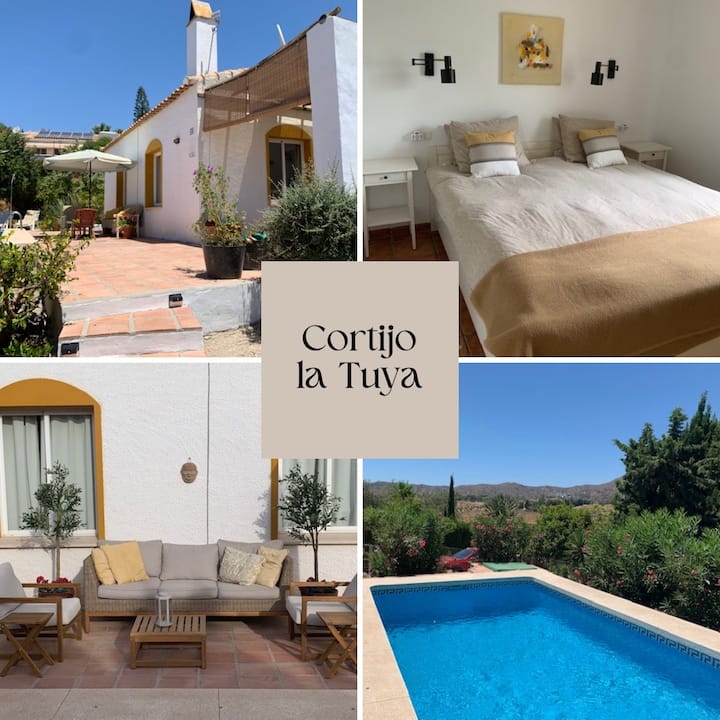 4p Huis Zwembad Omheinde Tuin Wandelen & Bergzicht - Canillas de Aceituno