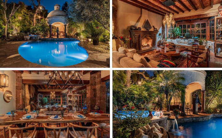 Casa Jardin Escondido I Luxury Art Villa + Spa - San Miguel de Allende