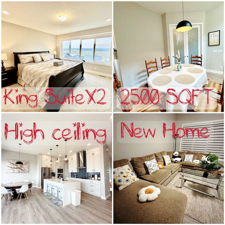 Large Brand New 5b4b With Ac/near Airport&mall - Alberta
