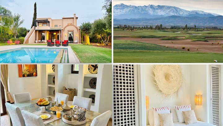 Villa Chic •Piscine Privée Chauffée• Samanah Golf - Maroc