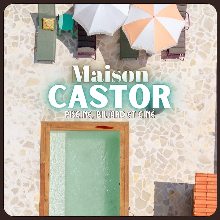 *La Maison Castor* Piscine Et Billard - Mimizan
