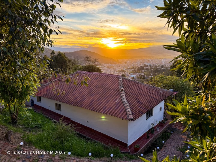 Casa Inteligente, Con Linda Vista Y Aire Puro - Sogamoso
