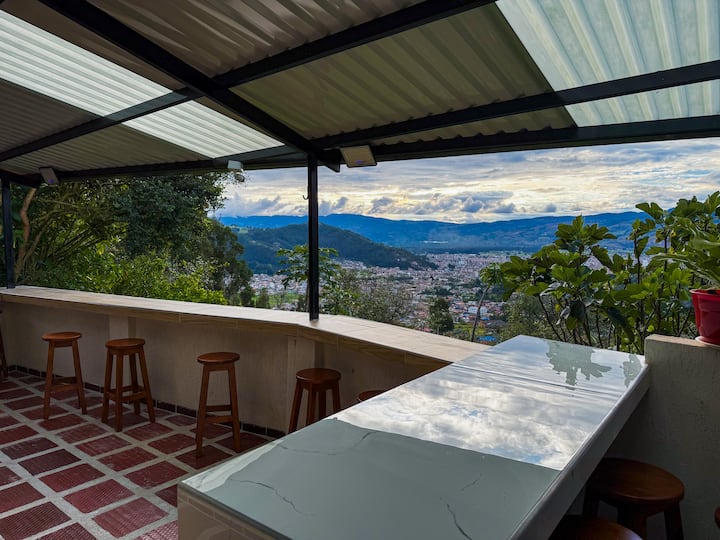 Casa Inteligente, Con Linda Vista Y Aire Puro - Nobsa
