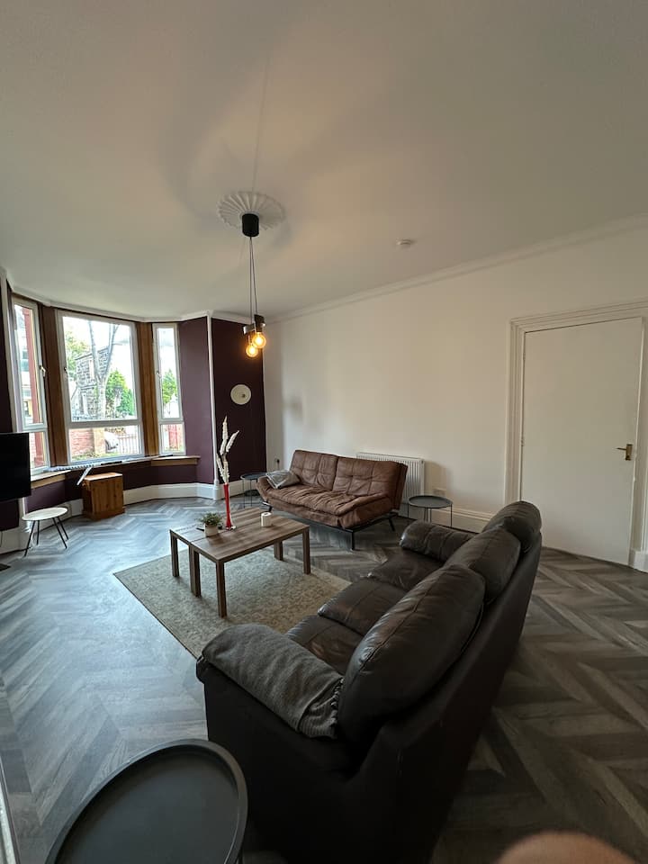 Victorian 5 Bedroom House Free Parking Sse Central - 글래스고