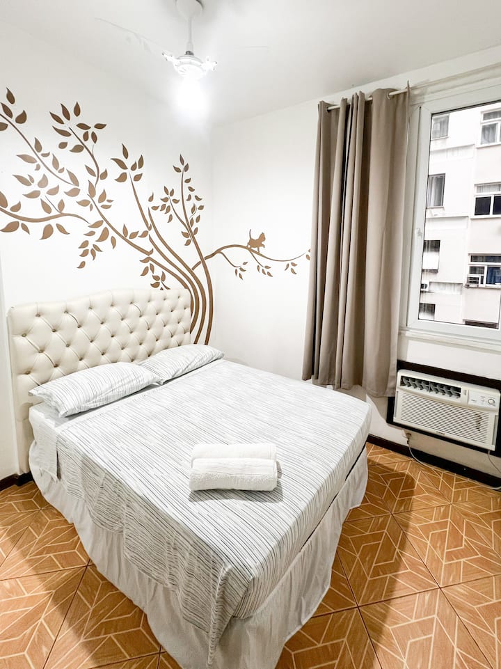 Apartamento Bacana Vista Mar 2 Min Copacabana350mb - Rio de Janeiro