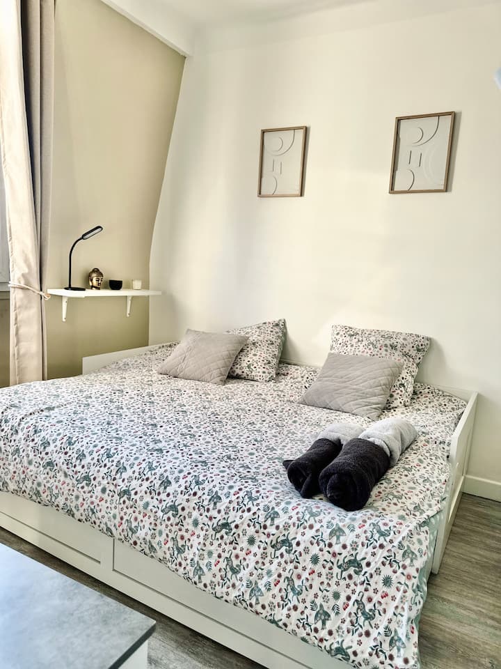 Appartement Vue Tour Eiffel Proche à La Ligne 14 - Arcueil