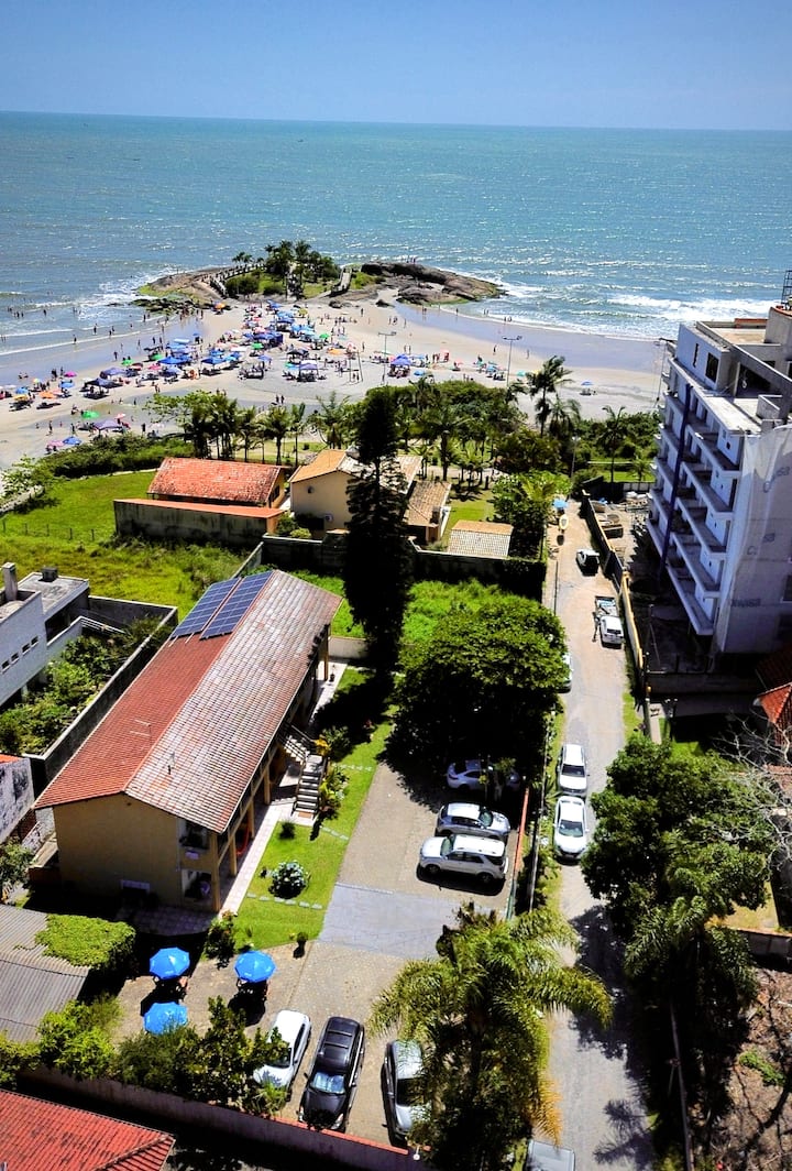 Apto 1º Andar + Vista Para Mar + 50m Da Praia - Itapoá