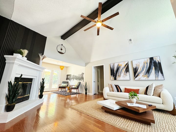 Casa Oasis Modern Comfort Retreat Game I Gym - Huntsville, AL