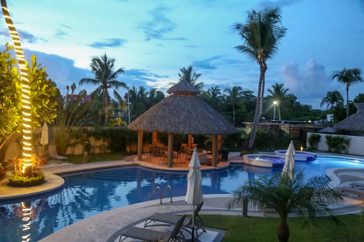 Penthouse Aeropuerto Acapulco Diamante En Olympia - 아카풀코