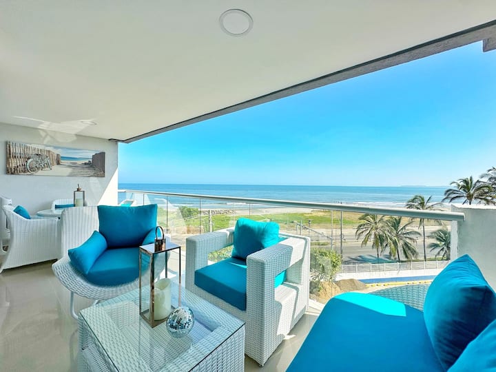 Apartamento De Lujo Con Vista Al Mar - Cartagena