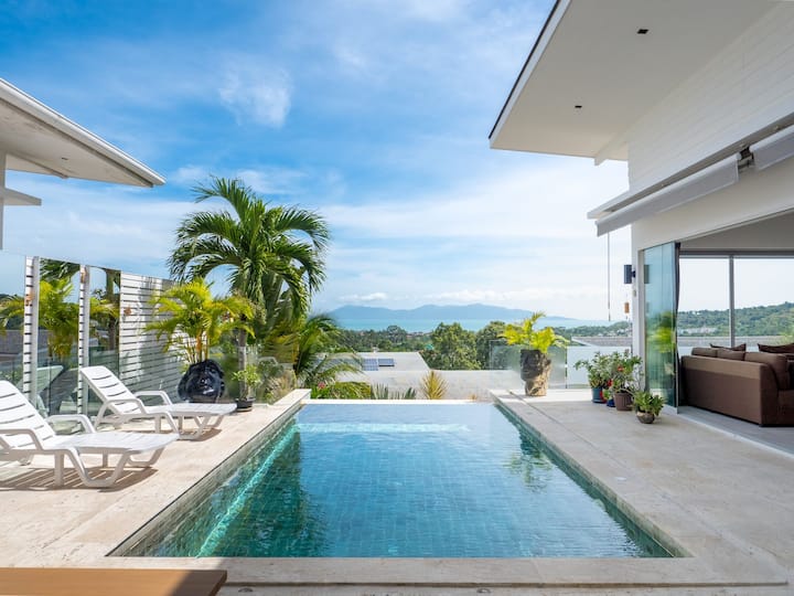 Stunning 3br Villa Malina | Sea & Jungle Views - Ko Samui