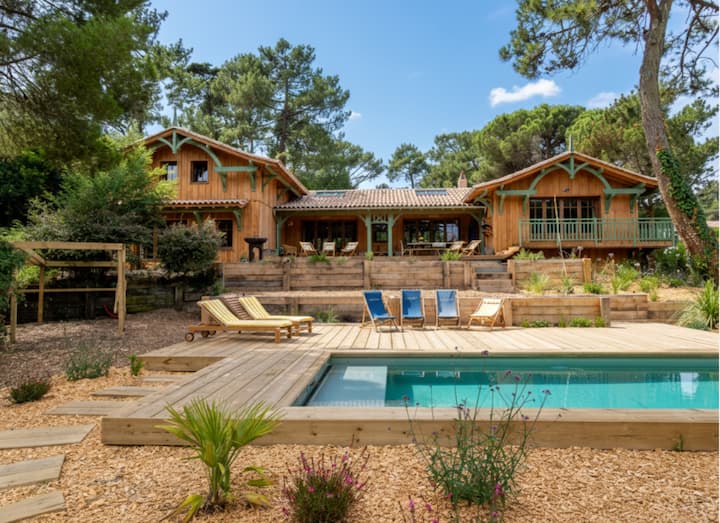 Magnifique Maison à 20m De La Mer Avec Vue Bassin - La Teste-de-Buch