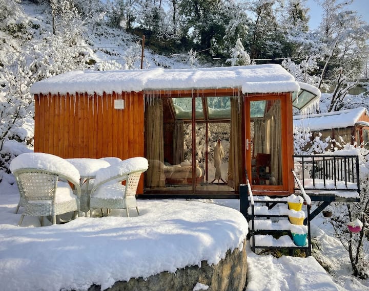 Dreamy Glass Cabins With Cafe In Forest Of Manali - Manali