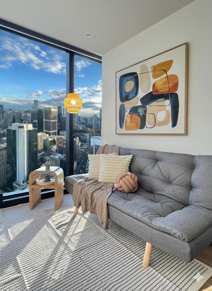 Cityscape Haven 2b2b With Stunning City Views - St Kilda
