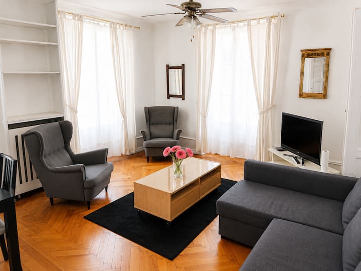 Eaux Vives, Apartment With Lake View - Kanton Genf