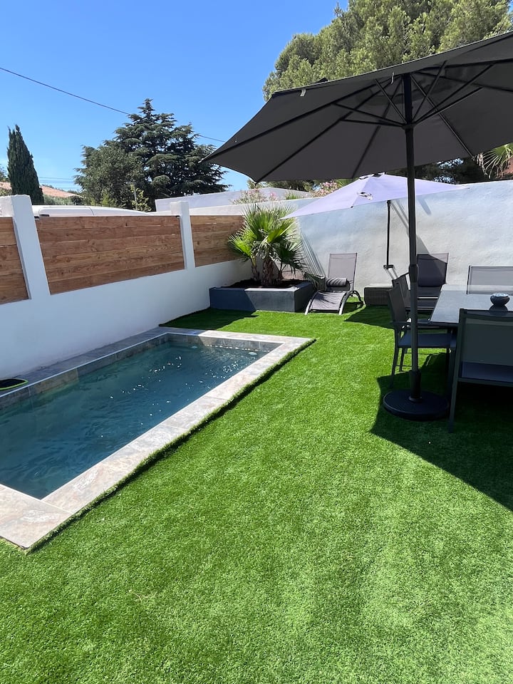 Maison Neuve Proche Mer Piscine T4 - La Seyne-sur-Mer