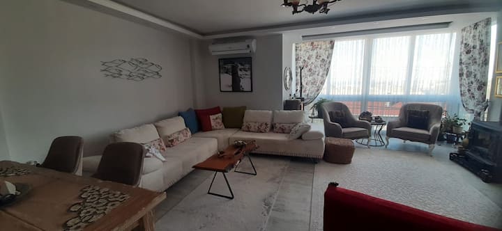 Deniz Manzaralı Teraslı Dubleks - Urla