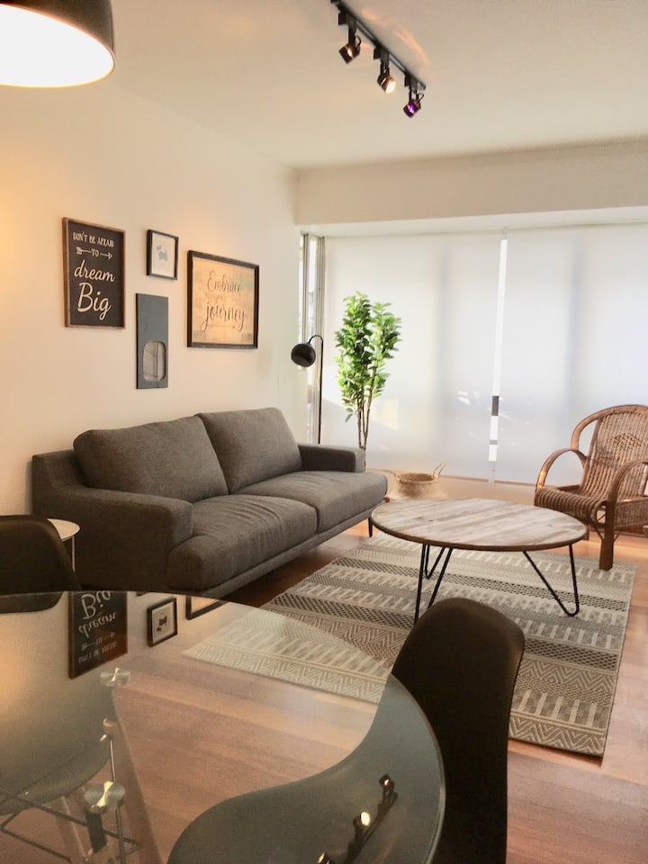 Cálido Depto. En Providencia - Las Condes