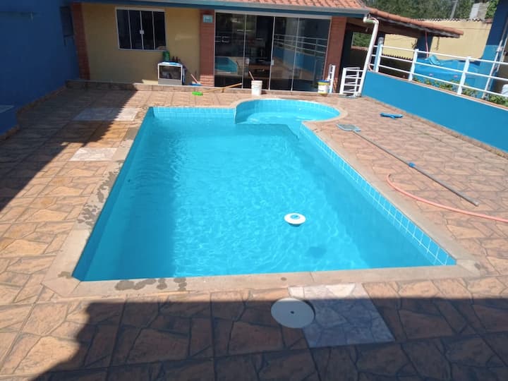 Linda Chácara Com Piscina.
Ambiente Familiar. - Boituva