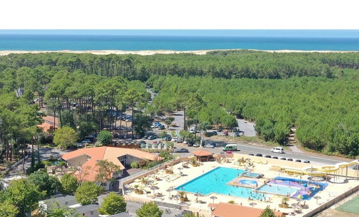 Mobil-home Neuf 6/8 Pers à 600m De La Plage - Seignosse