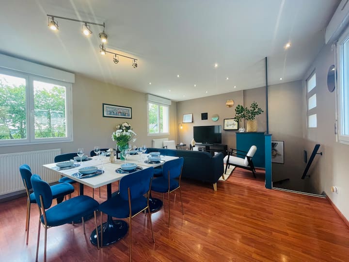 Casa Belle Rive - Maison 4 Chambres Vue Sur Maine - Angers