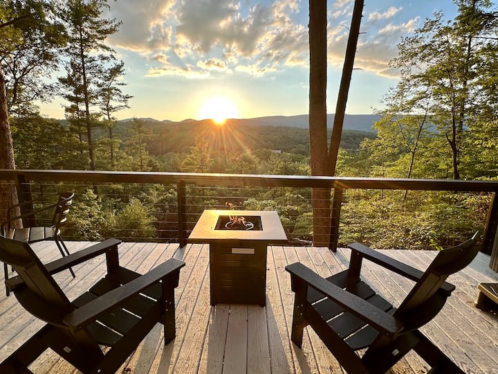 Sunset Chalet•hot Tub•view•king - 百老匯