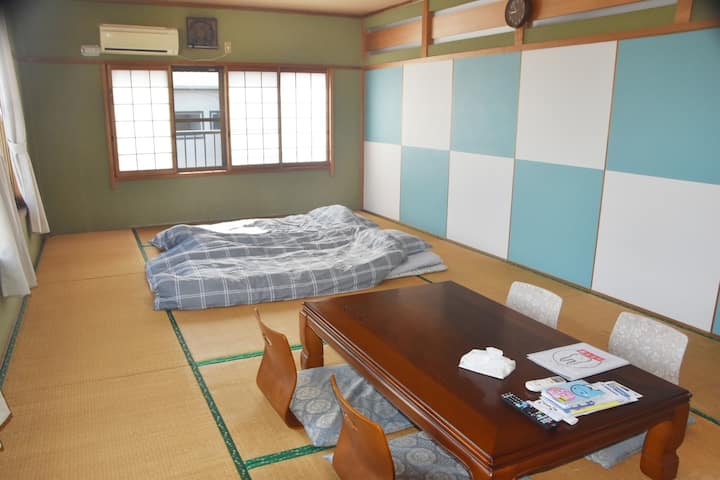 2名様用 四国88か所40番札所観自在寺まで徒歩15分畳の大広間 - 宿毛市