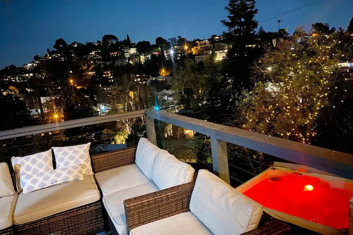Hollywood Hill, Great View, Jacuzzi, Fire Pit - Echo Park - Los Angeles