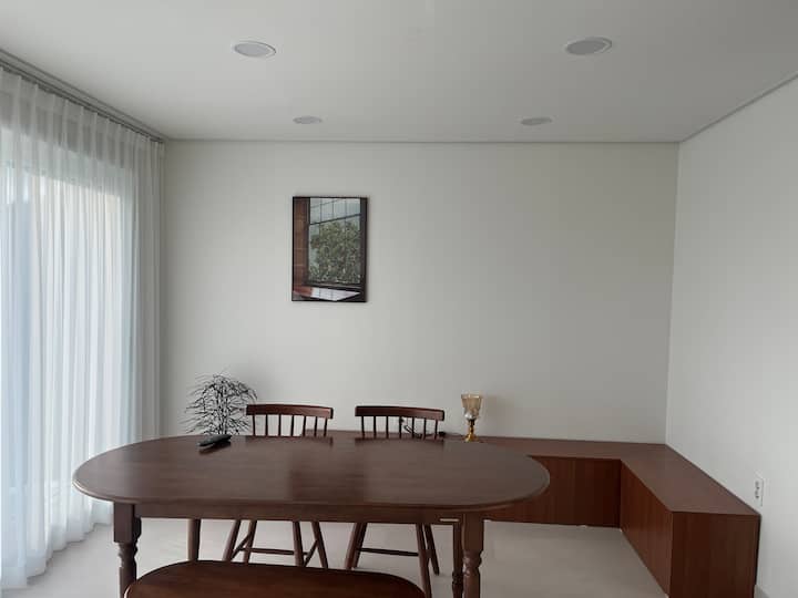 '남해, 섬들' 신축 독채 야외자쿠지 바다뷰 스페인마을 큰섬 - 남해군