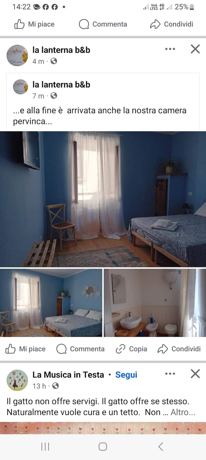 Camera Pervinca - Orte