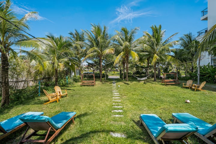 5 Mins Beach | Bright Balcony - Amazing Pool & Bar - Hội An