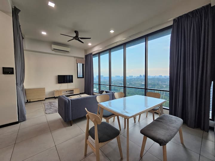 3br | 6pax | High Floor | Near Chinatown & Kl 118 - Bukit Bintang