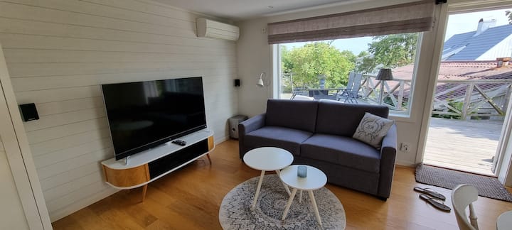 Modern Stuga Med Solig Altan - Göteborg